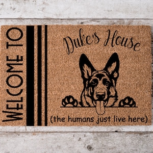 Customizable Pet Doormat | Custom Welcome Mat | Perfect Gift for Dog ...