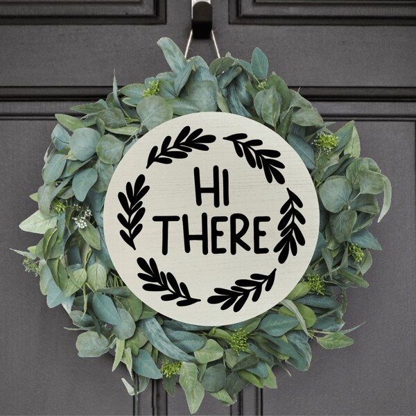 Hi Wreath - Etsy