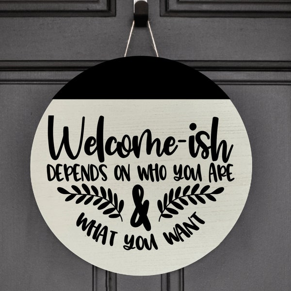 Funny Welcome Sign - Etsy