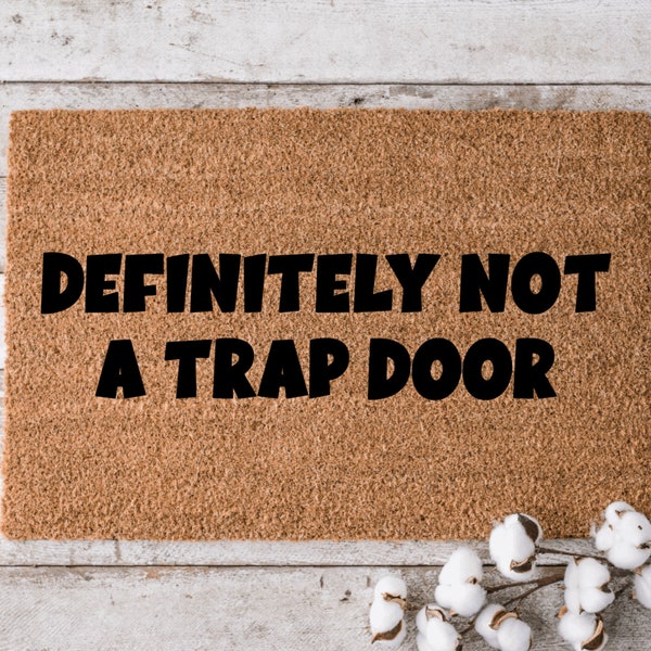 Trap Door Doormat - Etsy