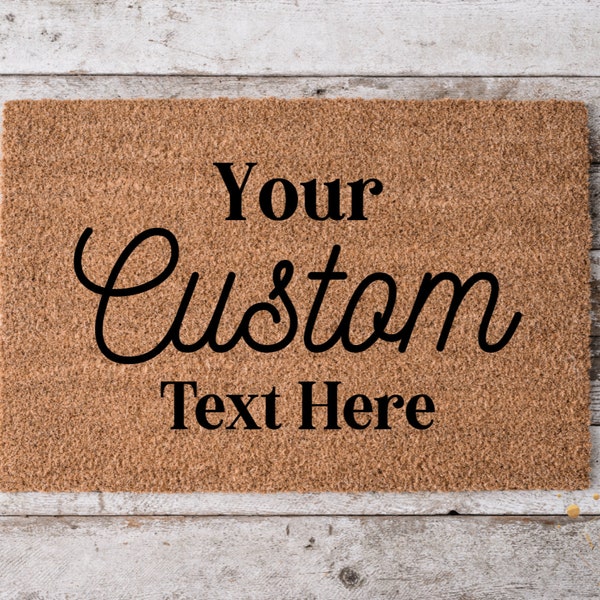 Custom Doormat - Etsy