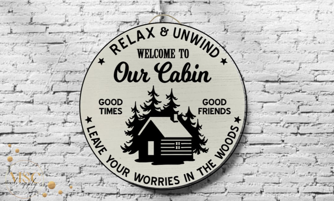 Personalized Sign, Cabin Sign, Lodge Decor, Carved Sign, Family Signs ...