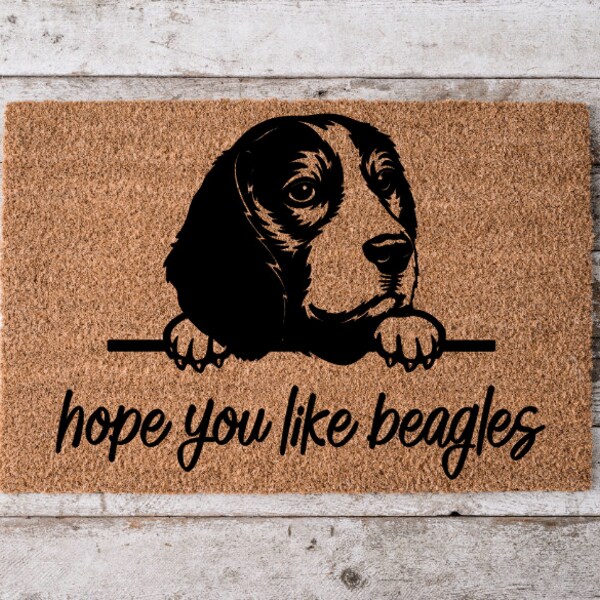 I Hope You Like Dogs Doormat - Etsy