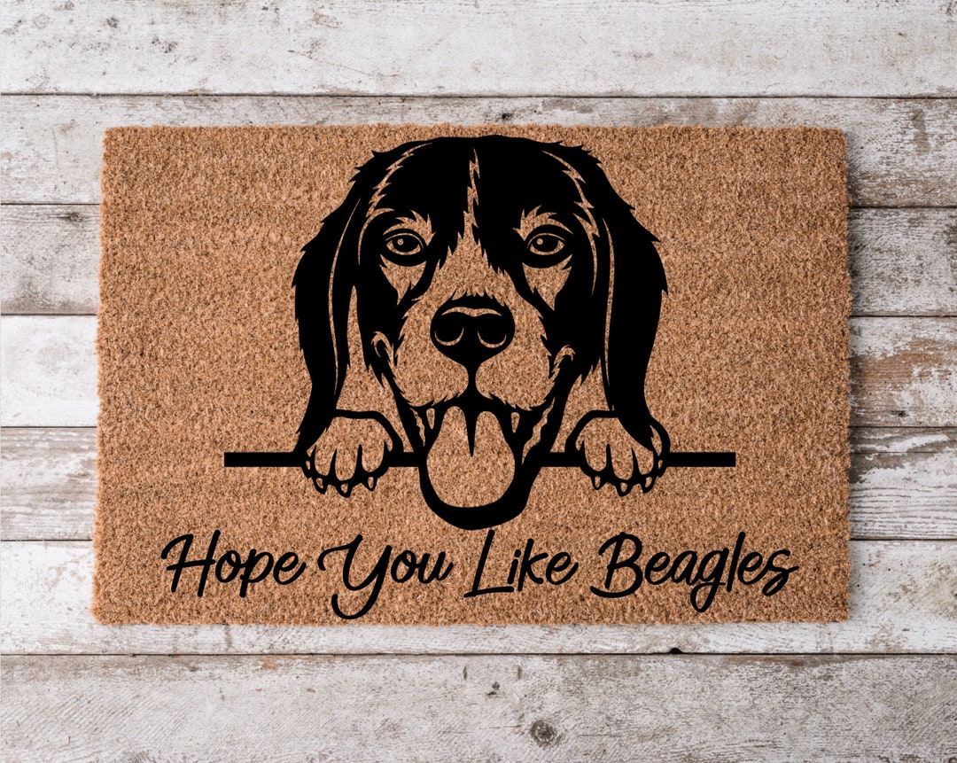 Hope You Like Beagles V3 Mat | Perfect Gift for Dog Owner Pet Lover ...