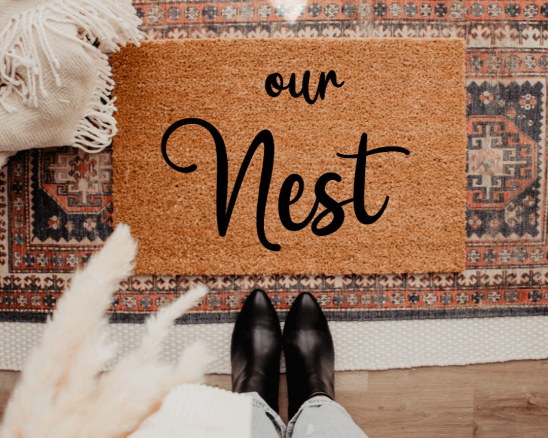 Heartful Housewarming Gift | Wedding Gift | Custom Doormat ...