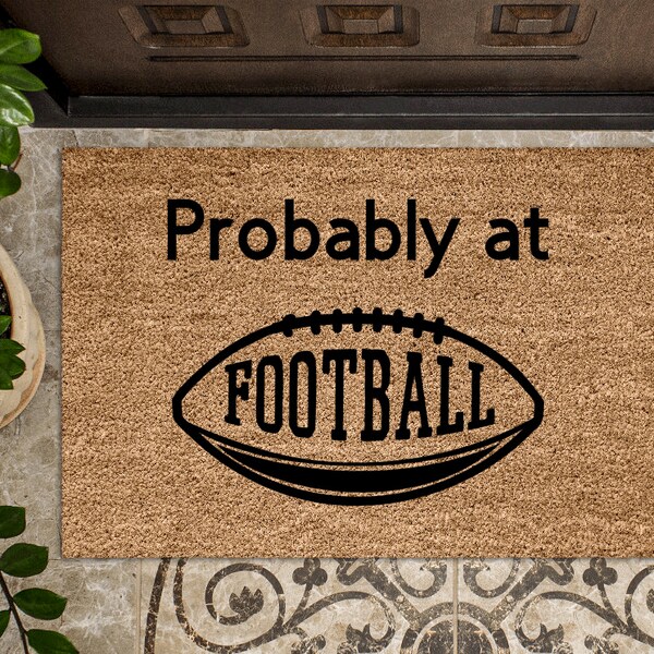 Football Mat Svg - Etsy