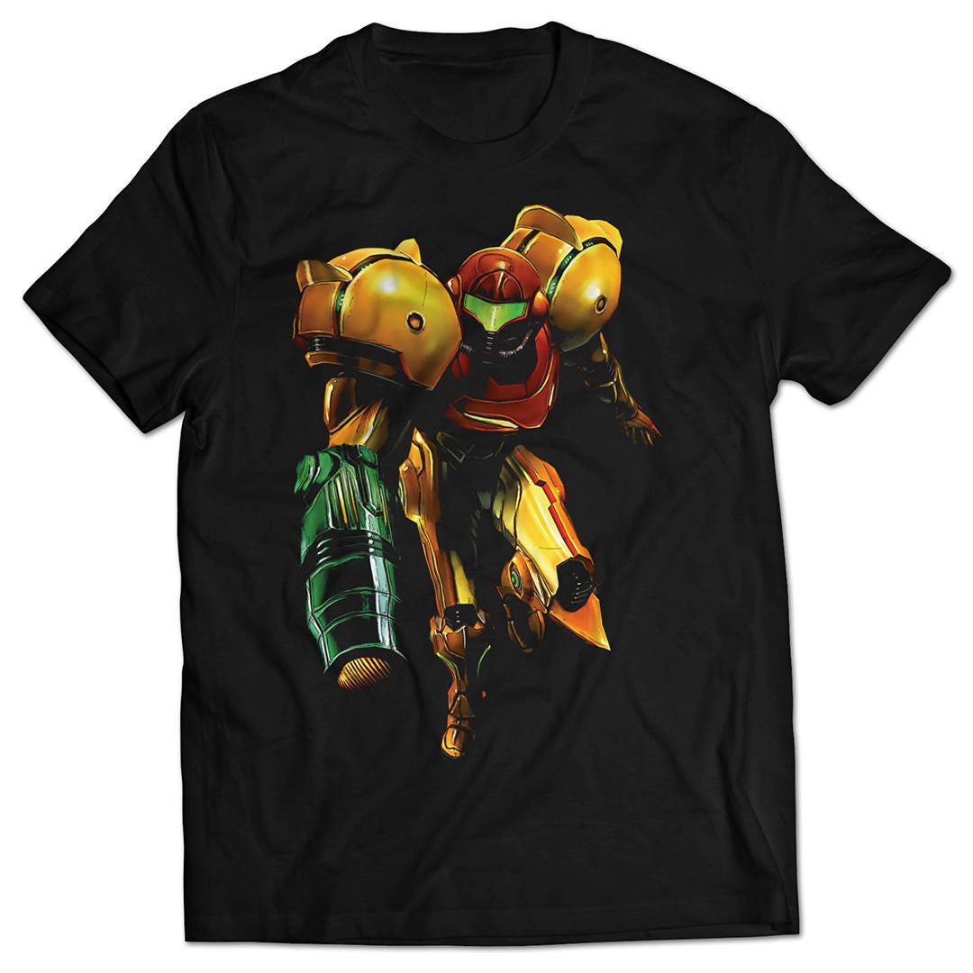Metroid Prime Samus T-shirt | Etsy Metroid Prime Samus T-shirt | Etsy