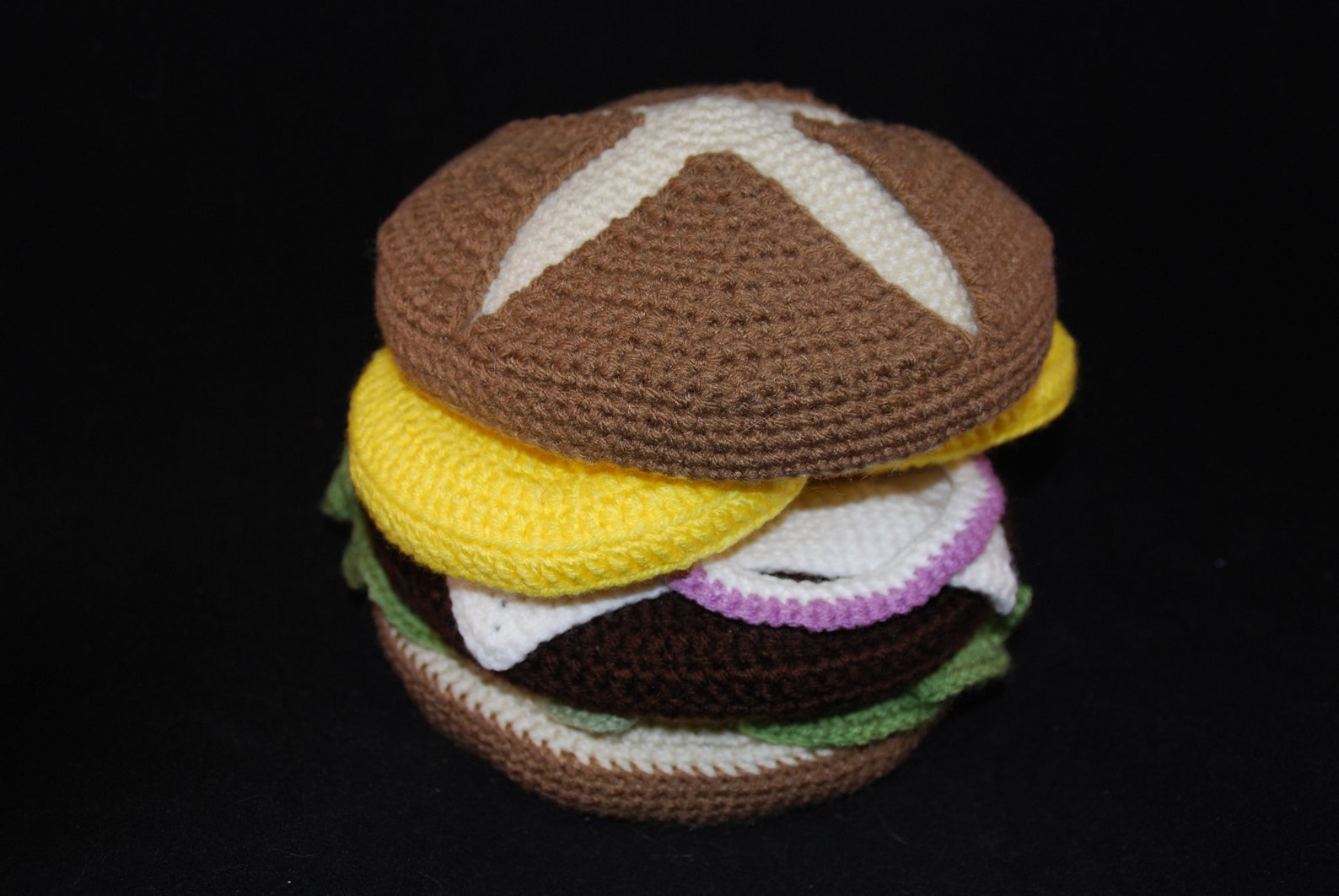 Crochet Hawaiian Burger PDF Pattern - Etsy