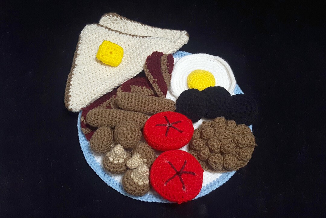 Crochet English Breakfast PDF Pattern - Etsy