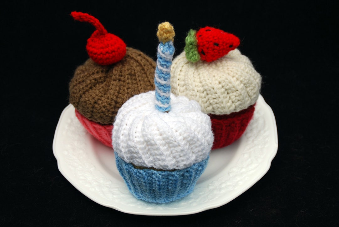 Crochet Cupcake PDF Pattern - Etsy