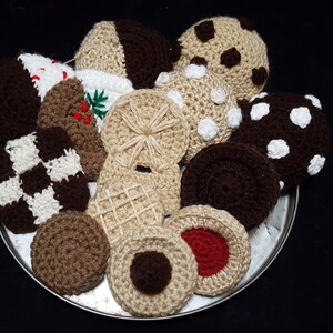 Crochet Christmas Cookies PDF Pattern - Etsy