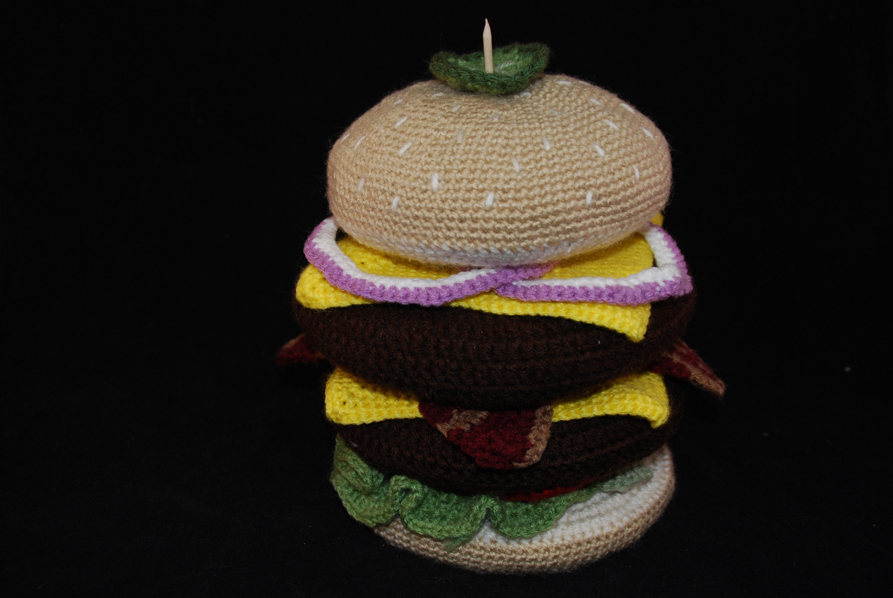 Design Your Own Crochet Burger PDF Pattern - Etsy