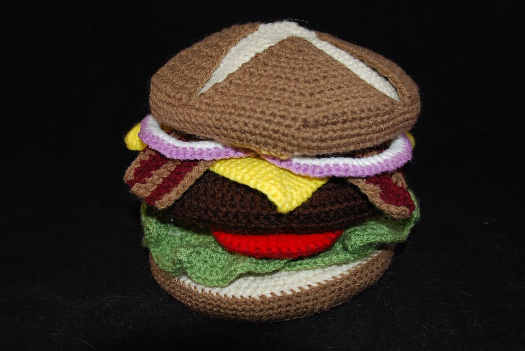 Design Your Own Crochet Burger PDF Pattern - Etsy