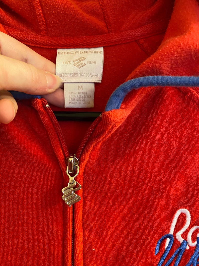 Vintage Y2K Rocawear Terry Cloth Womens Tracksuit - Etsy