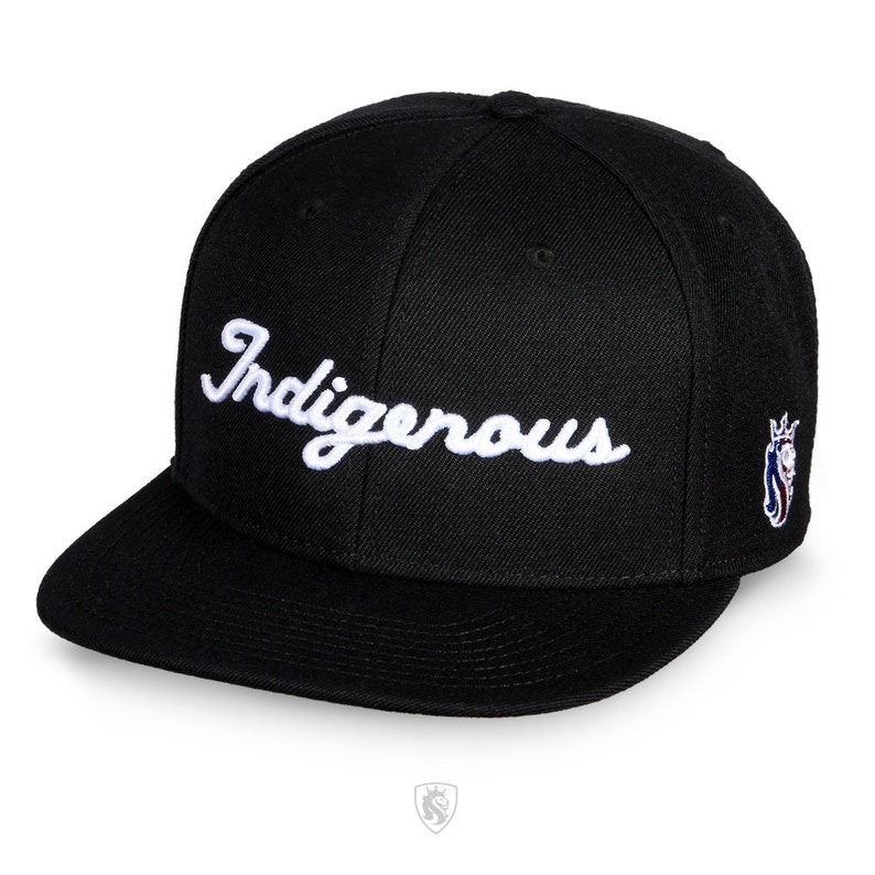 Indigenous Script Snap-back Hat - Etsy
