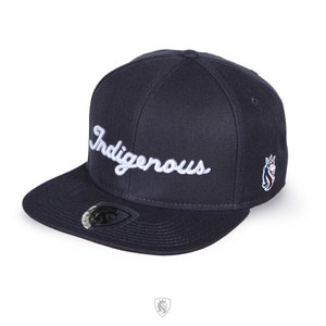 Indigenous Script Snap-back Hat - Etsy