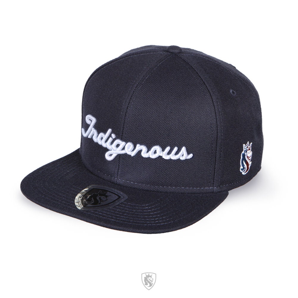 Indigenous Script Snap-back Hat - Etsy