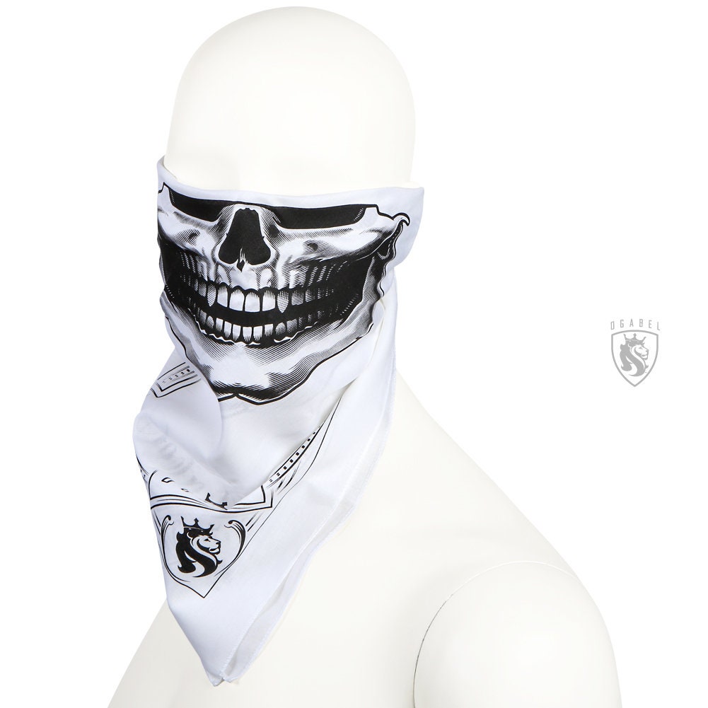 Bandit Skull Bandana - Etsy