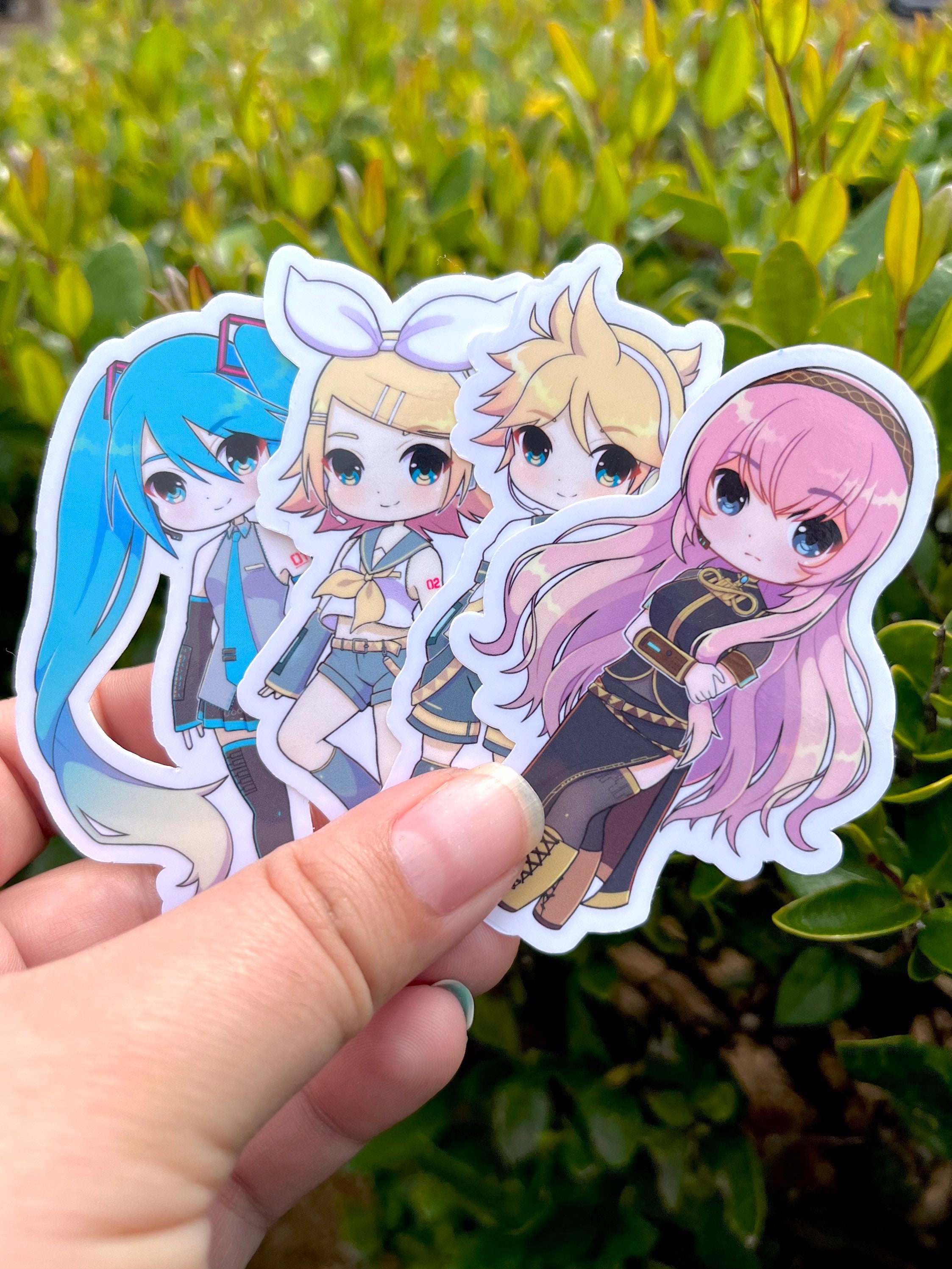 Vocaloid Hatsune Miku Vinyl Sticker - Etsy