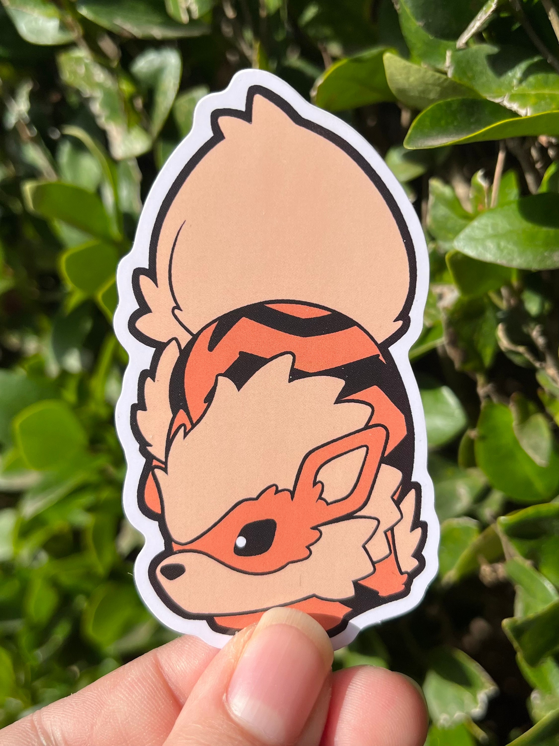 Pokémon Arcanine Vinyl Sticker - Etsy