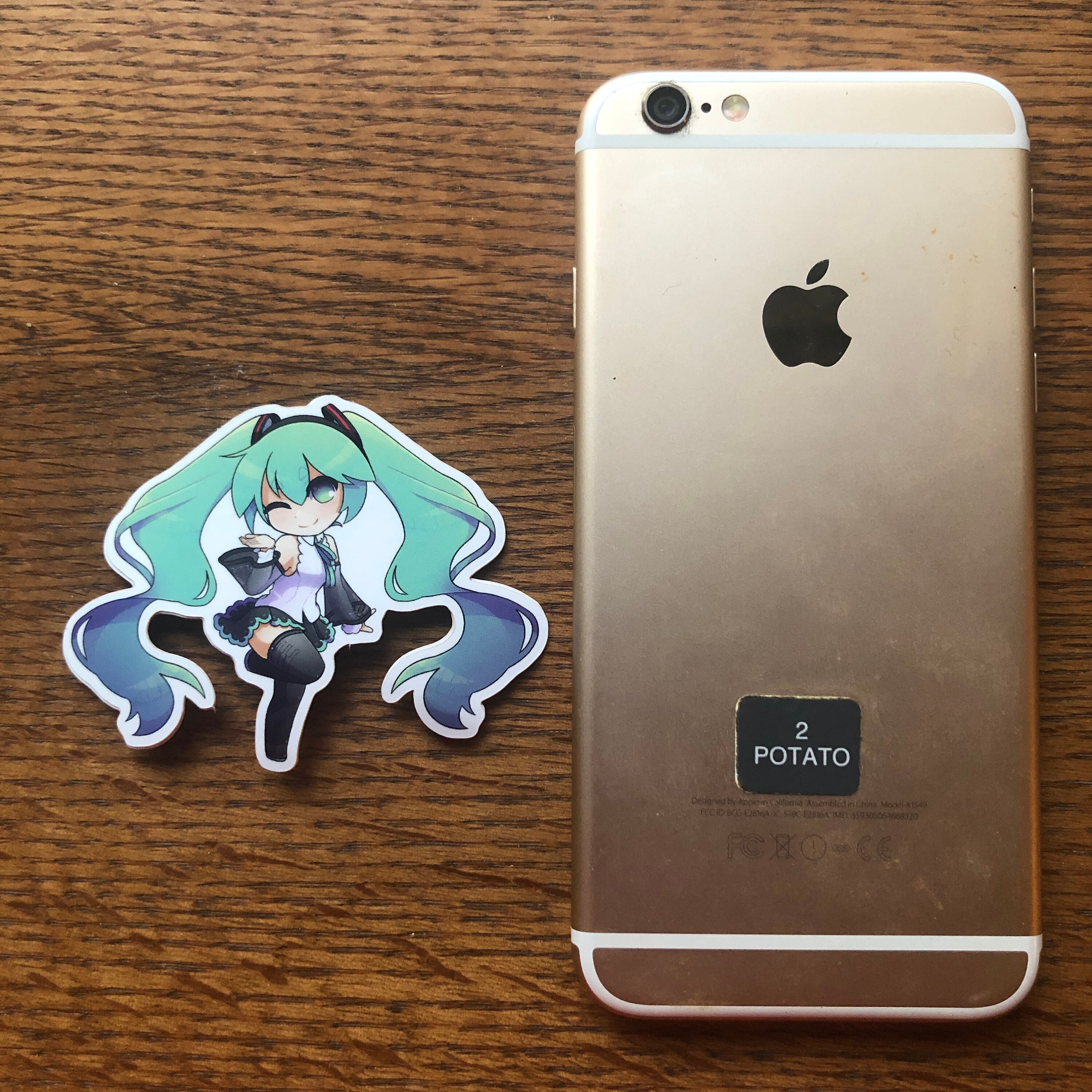 Vocaloid Hatsune Miku NT Vinyl Sticker | Etsy