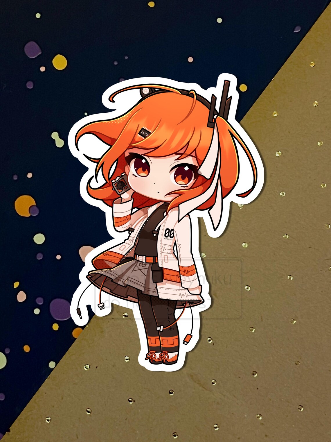 Adachi Rei Vinyl Sticker - Etsy