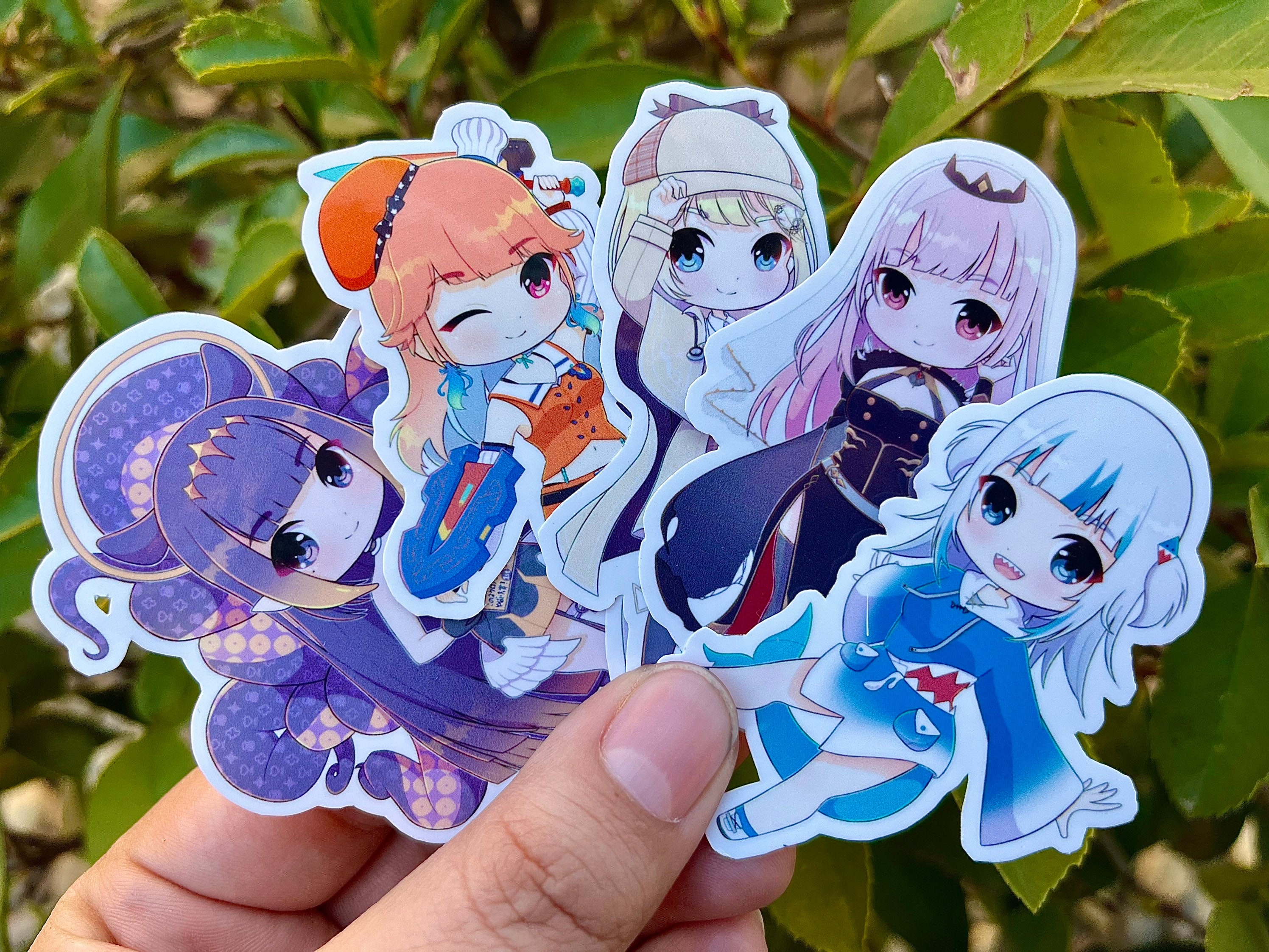 Vtuber Ninomae Inanis Vinyl Sticker - Etsy