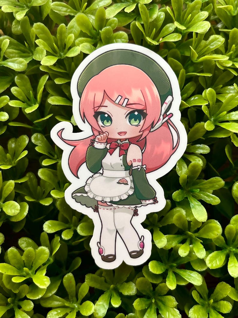 Momone Momo Vinyl Sticker - Etsy