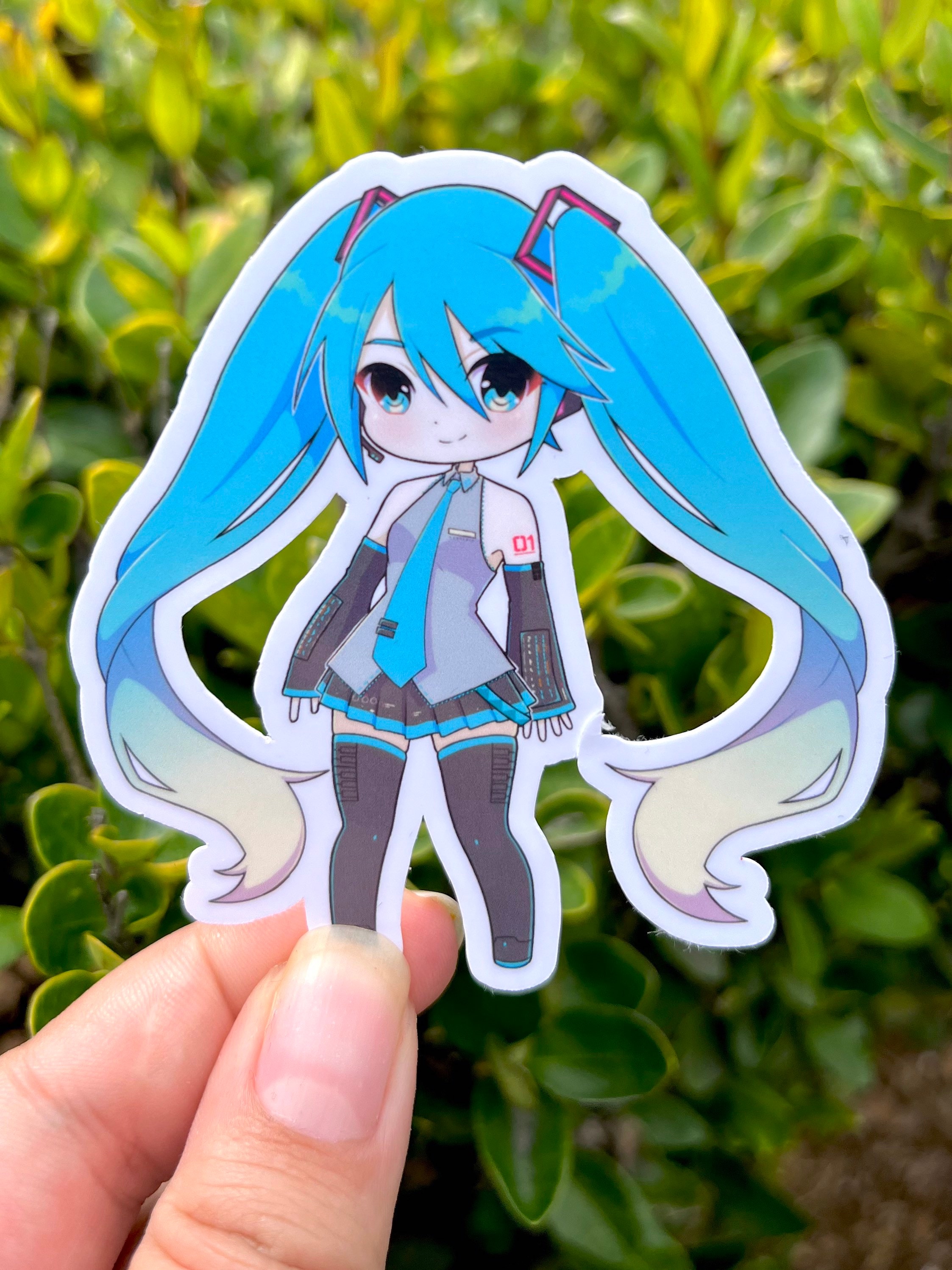 Vocaloid Hatsune Miku Vinyl Sticker - Etsy