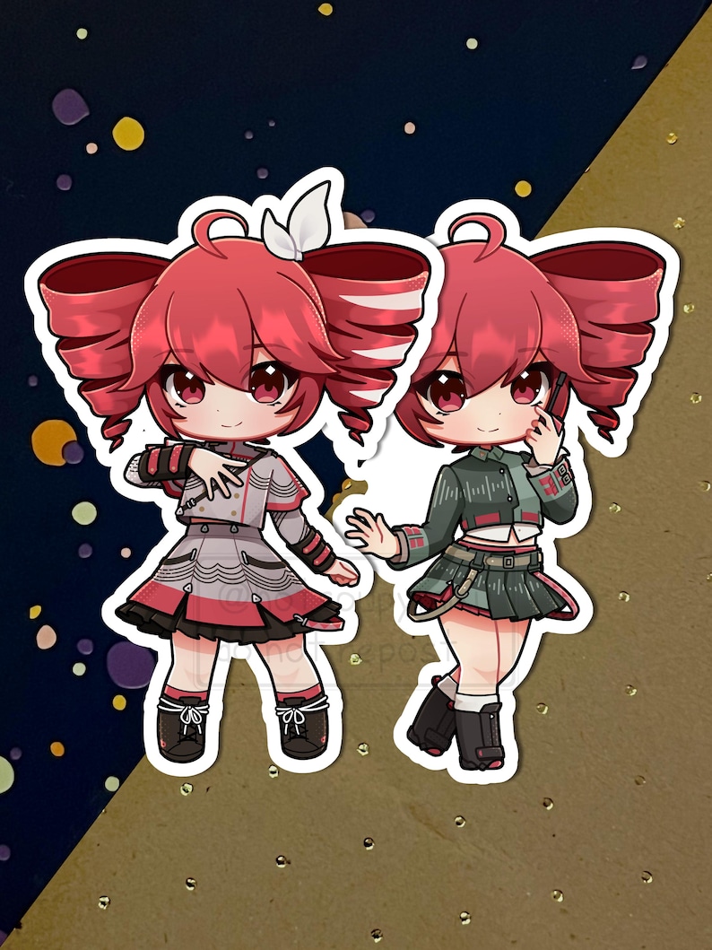 Kasane Teto Vinyl Sticker - Etsy