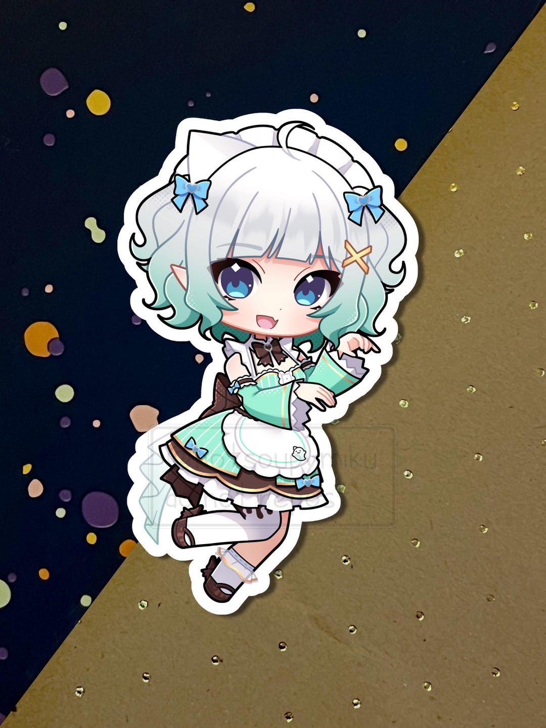 Mint Fantome Vinyl Sticker - Etsy