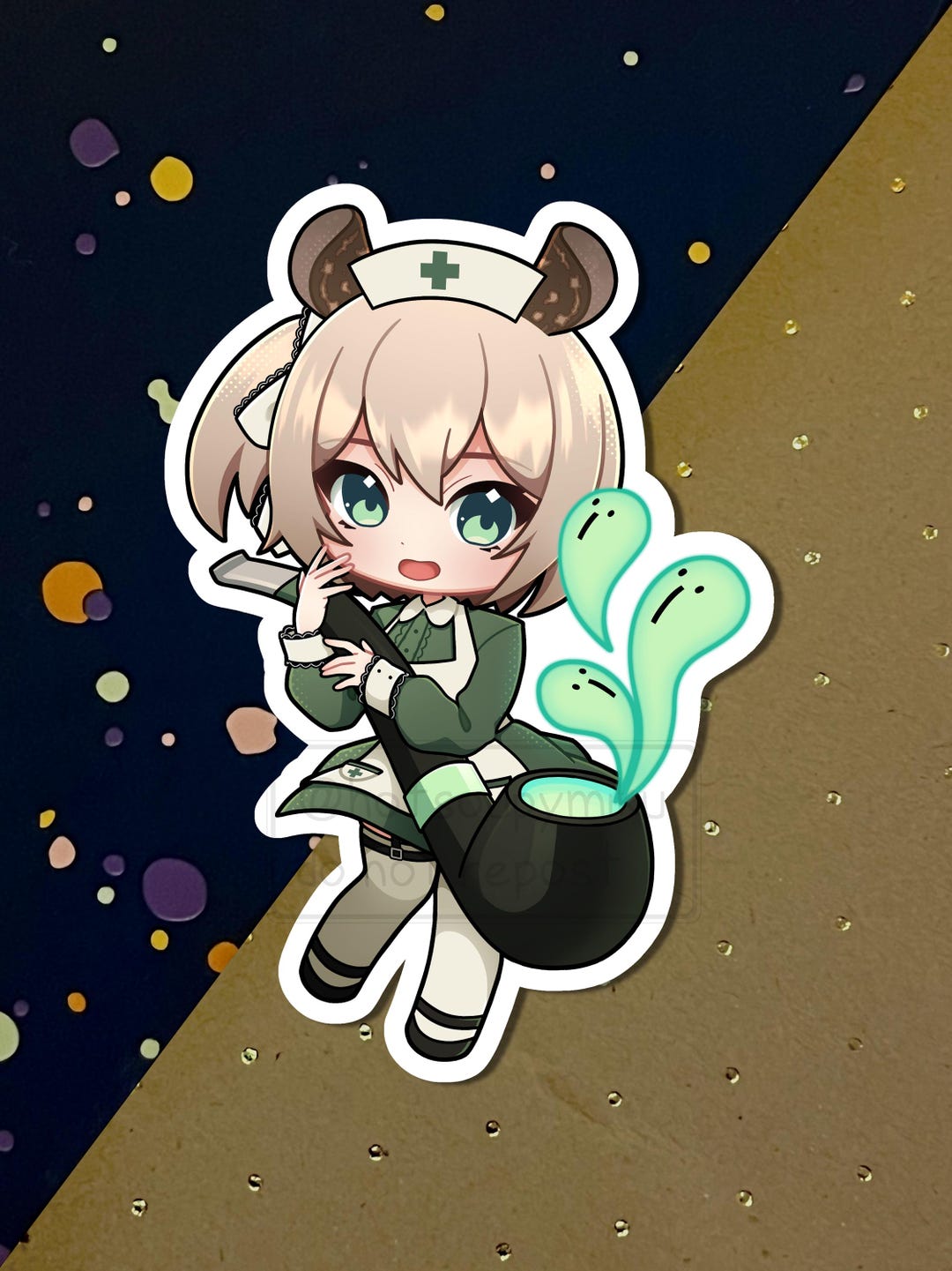 Nimi Nightmare Charm and Sticker - Etsy