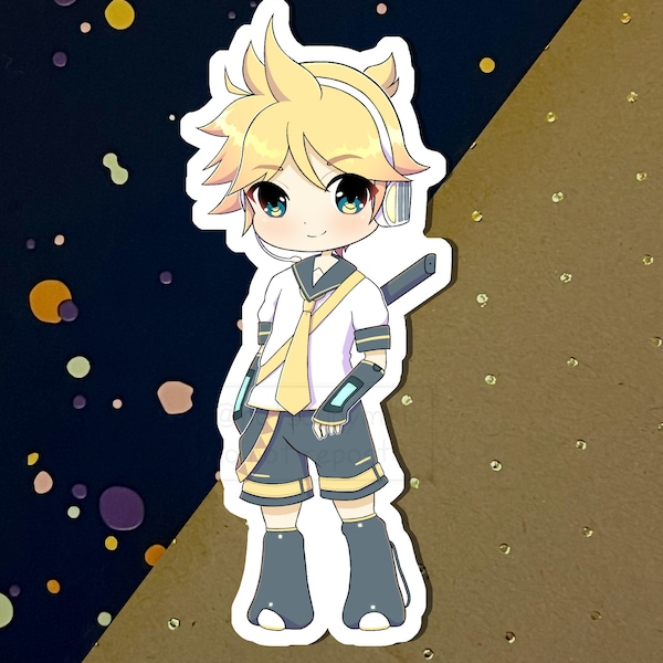 Len Kagamine Stickers - Etsy