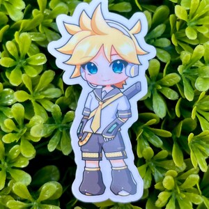 Kagamine Rin and Len Vinyl Stickers - Etsy