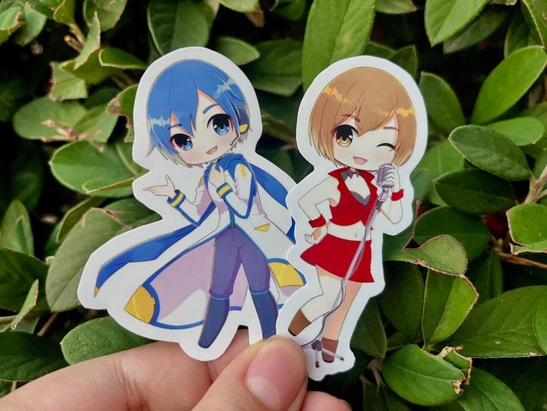 Vocaloid Meiko Vinyl Sticker - Etsy