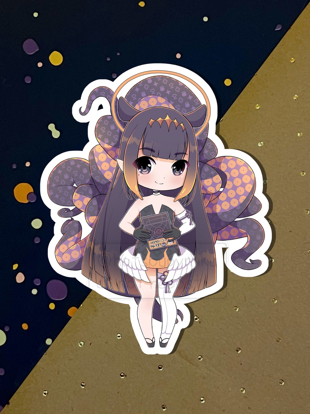 Vtuber Ninomae Inanis Vinyl Sticker - Etsy