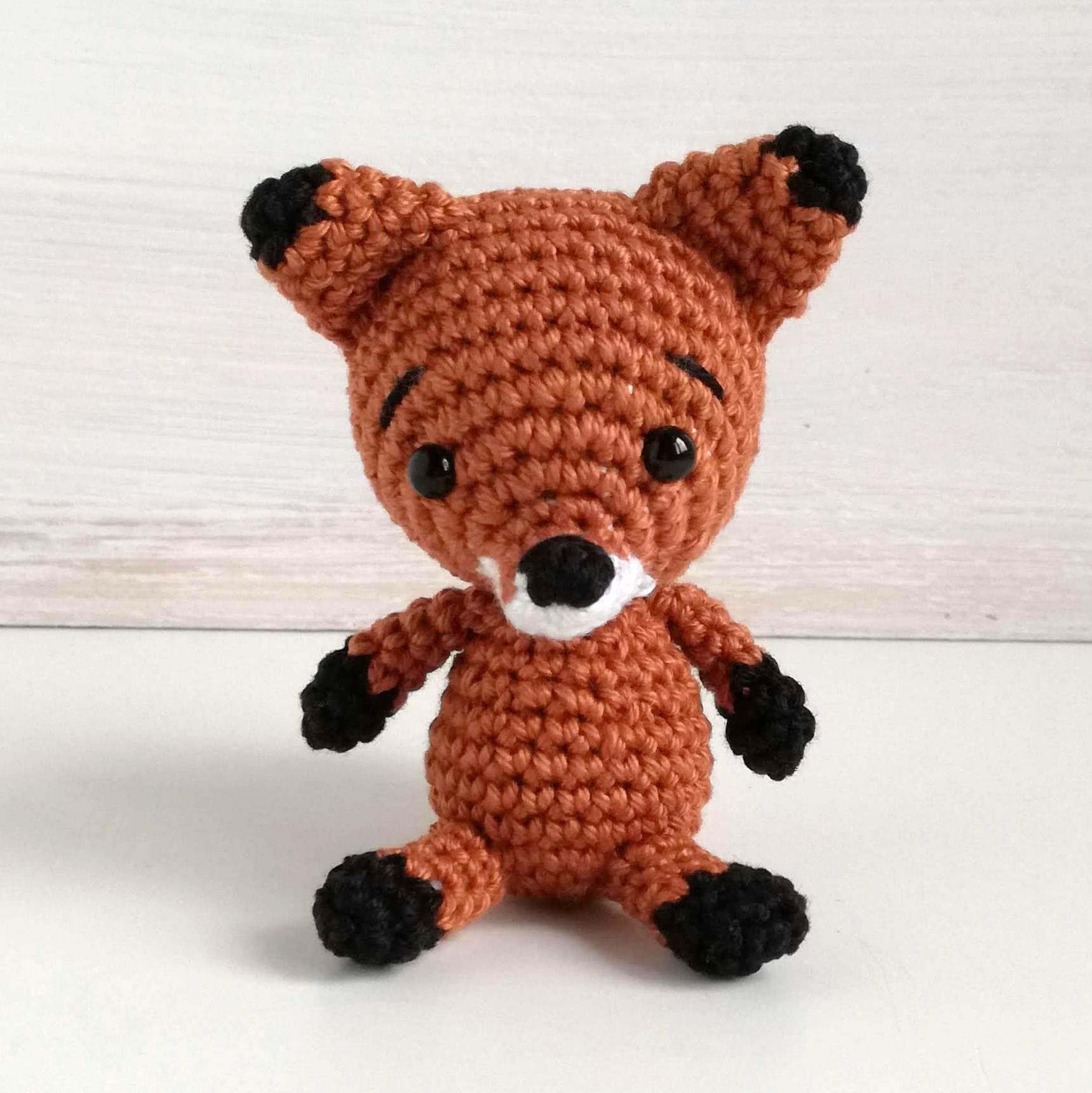 Crochet Pattern Fox Juri | Crochet Pattern Fox | PDF | German | English ...