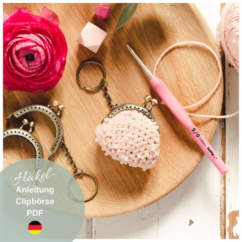 Crochet Key Chain Clip - Etsy