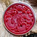 Red Dragon Pendant Carnelian Sterling Silver Jewelry Design - Etsy