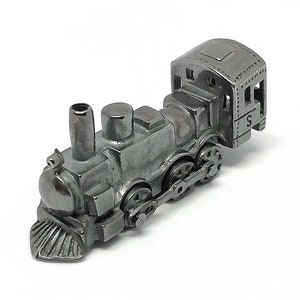 Steam Locomotive Old Style Sterling Silver Miniature Includes Branded ...