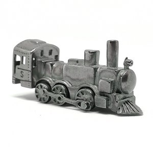 Steam Locomotive Old Style Sterling Silver Miniature Includes Branded ...