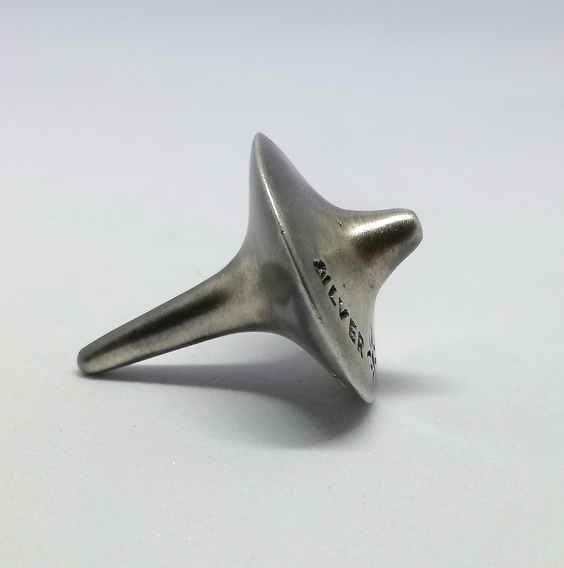 INCEPTION Old Style Spinning Top Totem Sterling Silver - Etsy UK