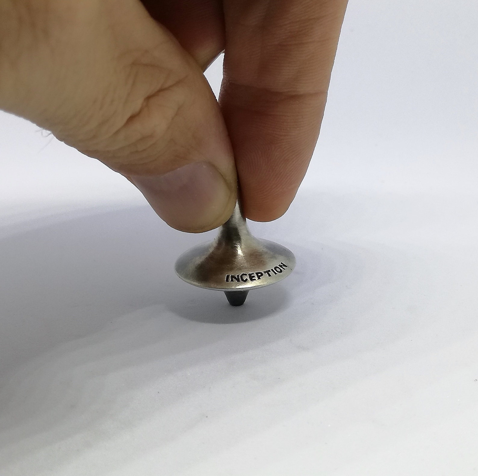 INCEPTION Old Style Spinning Top Totem Sterling Silver - Etsy UK