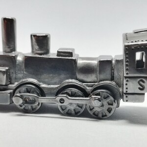 Steam Locomotive Old Style Sterling Silver Miniature Includes Branded ...