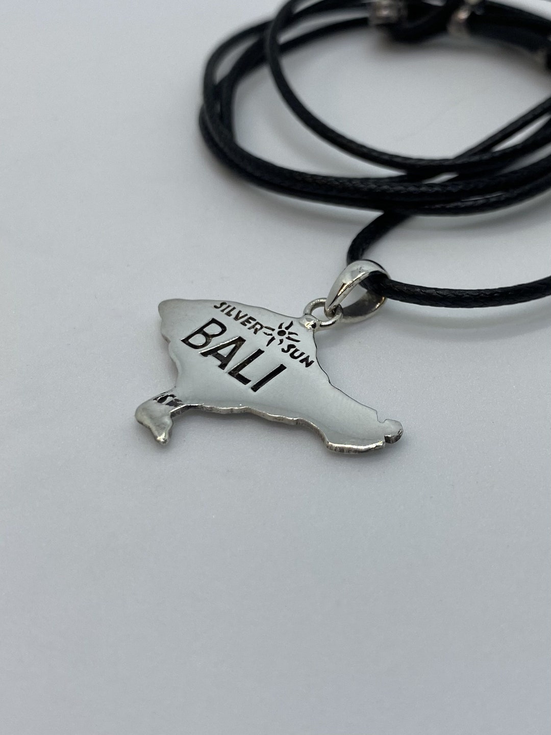 BALI ISLAND Universal Pendant Bracelet Keychain Sterling Silver ...