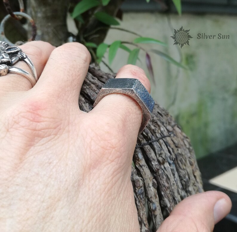 Old Techno Style Ring Nut Sterling Silver Includes Branded - Etsy