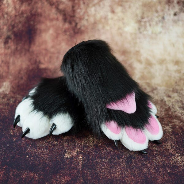 Realistic Furry Paw - Etsy