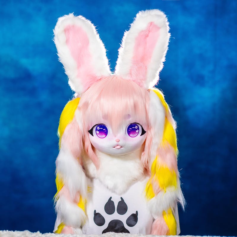 Full Pink Fursuit - Etsy