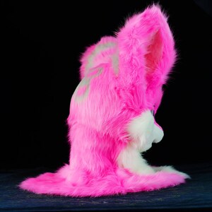 Pink Fursuit Head,fursuit Head,furry,fursona,sweet Peach Kemono Fursuit ...