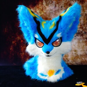 Partial Kemono Fursuit Set, Gift to Furry Fandom, Cosplay Fox Wolf Cat ...